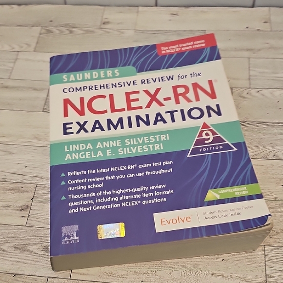 Saunders | Office | Saunders Nclexrn Examination Review Book | Poshmark